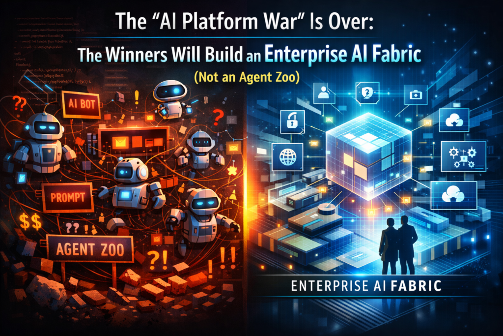 The AI Platform War Is Over: Why Enterprises Must Build an AI Fabric ...