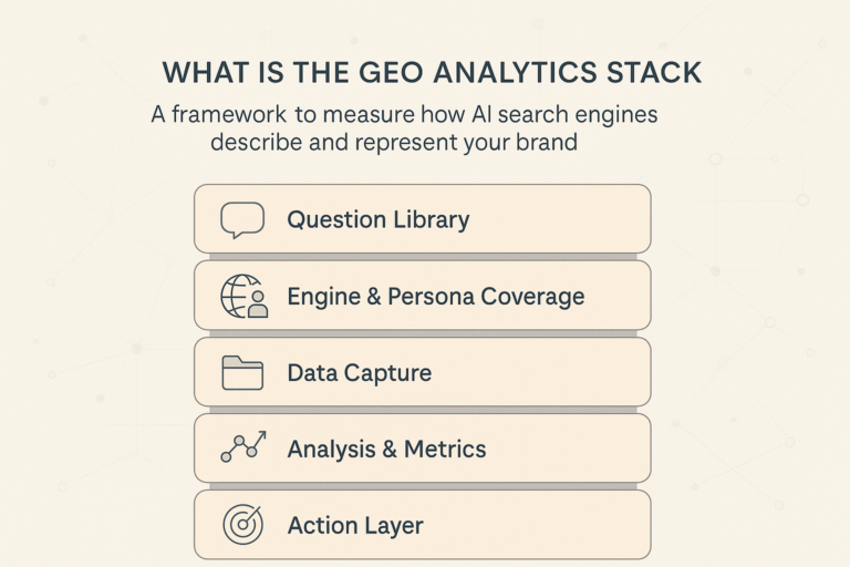 The GEO Analytics Stack: How to Measure and Improve Your Brand ...