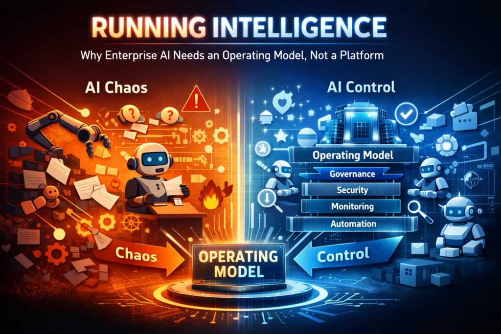 Running Intelligence: Why Enterprise AI Needs an Operating Model, Not a ...