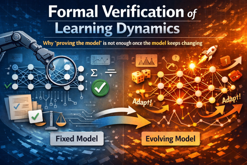 Formal Verification of Self-Learning AI: Why “Safe AI” Must Be ...